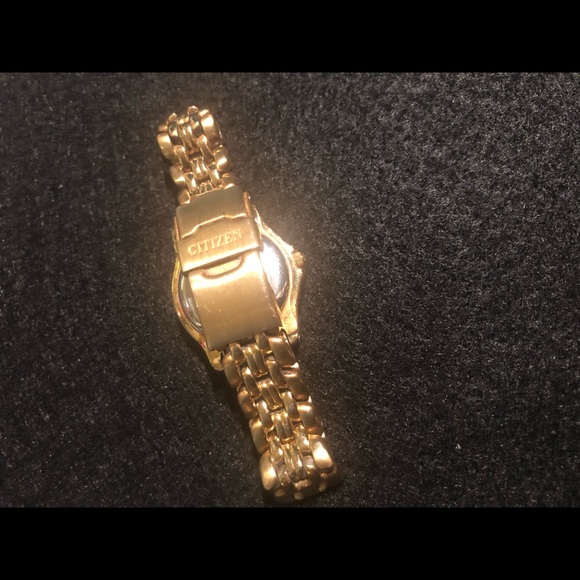 Citizen | Accessories | Gold Ladies Citizen Watch With Teal Color Face ...